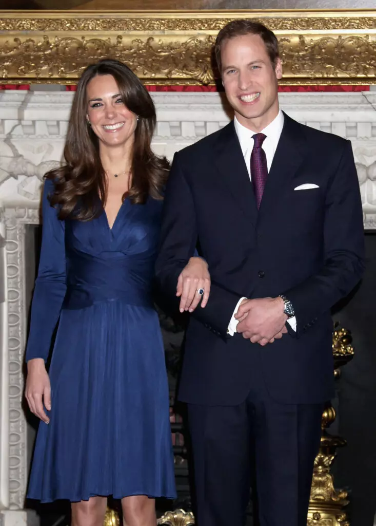 Qué significan las piedras del anillo de compromiso real, de Kate Middleton a la princesa Eugenia 1148_1