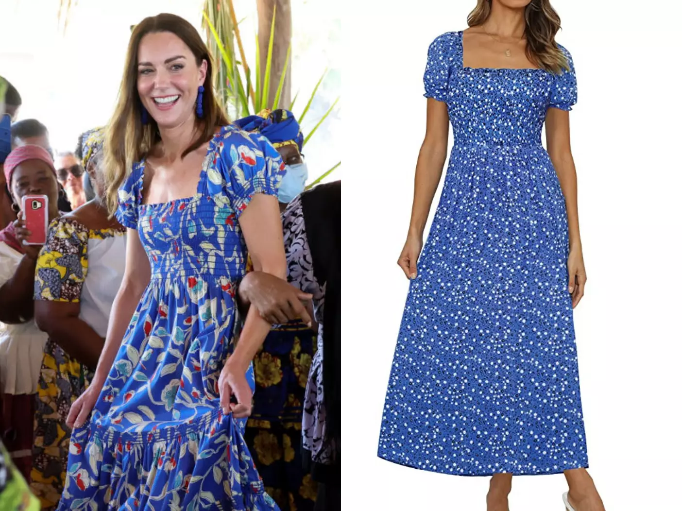 Rejesha Muonekano wa Ziara ya Kate Middleton ya Causal Caribbean Ukitumia Dupe hizi za bei nafuu za Amazon