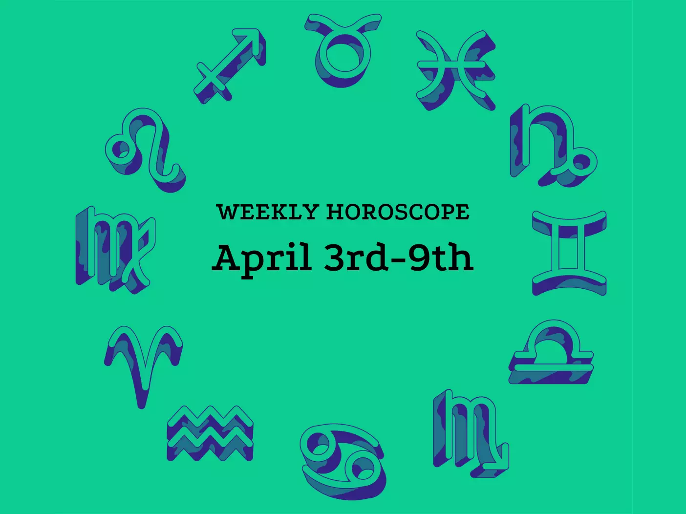 Horoskop 3-9 april: Se upp för missöden i kärlek och pengar