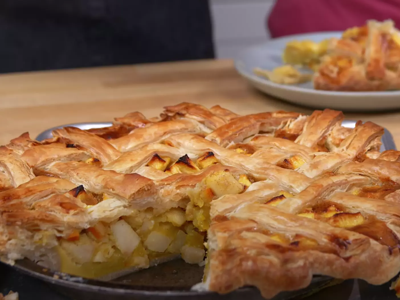 Tento recept na jablečný koláč z roku 1685 je jednou z prvních psaných verzí tohoto klasického jídla
