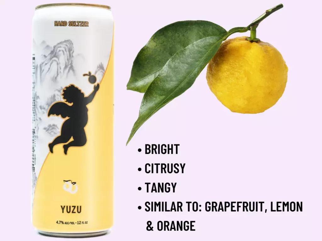 Смаковий профіль Yuzu seltzer