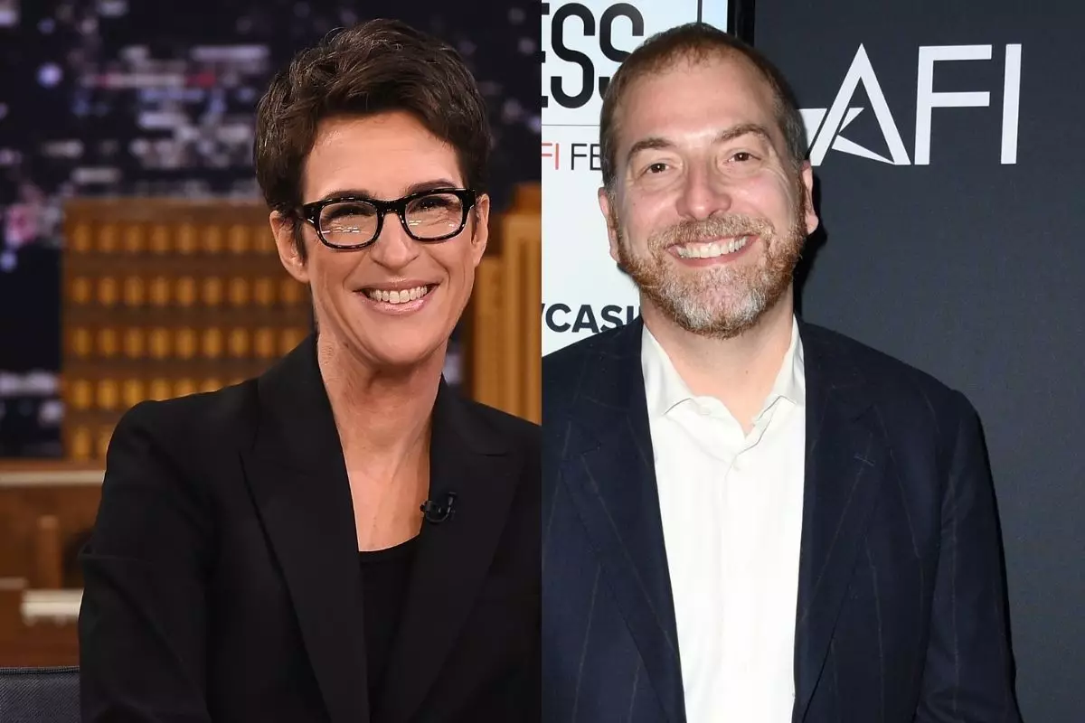 Bivugwa ko MSNBC Yamanutse Kuri Ankeri eshatu zo gusimbuza Rachel Maddow, kandi Biragaragara ko Chuck Todd