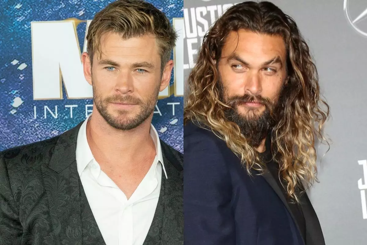 Jason Momoa eta Chris Hemsworth 'Gerran' Nor izango da Australiako txakur nagusia?