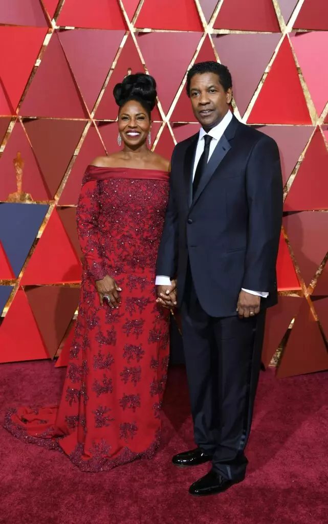 A esposa de Denzel Washington, Pauletta, é a mellor parella da alfombra vermella de Hollywood 340_1