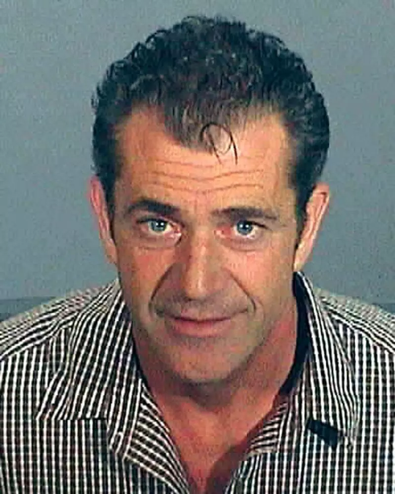 Mel Gibson 2006 mugshot