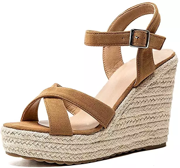 VICKI VICK Yevakadzi Platform Wedge Sandals