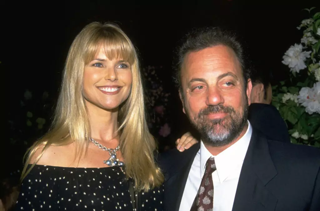 Billy Joel og ekskonen Christie Brinkley