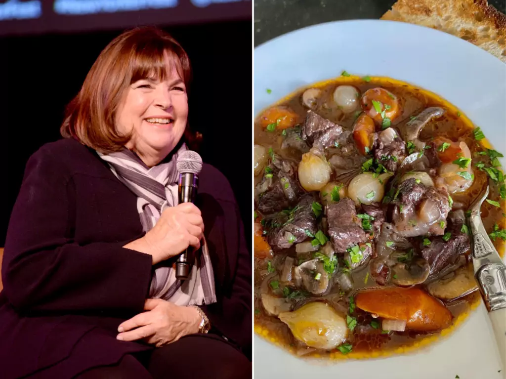 Ina Garten은 Julia Child's Beef Bourguignon 레시피를 재현했지만 더 쉽고 빠르게 만들었습니다.