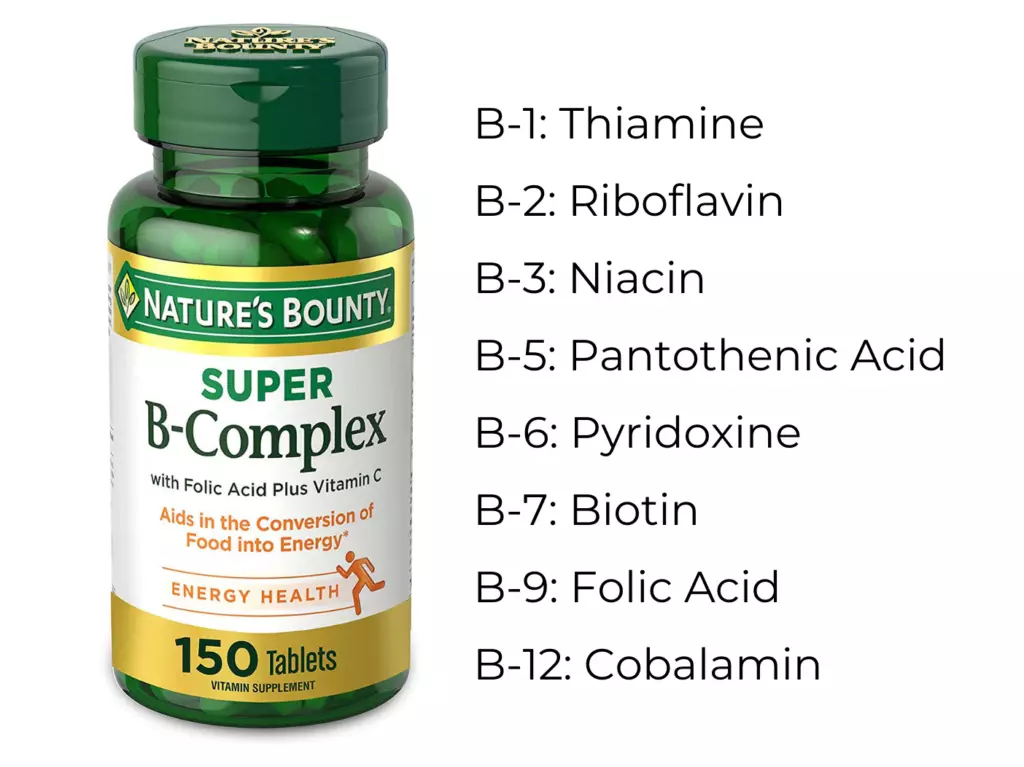 Botol vitamin B kompléks Nature's Bounty