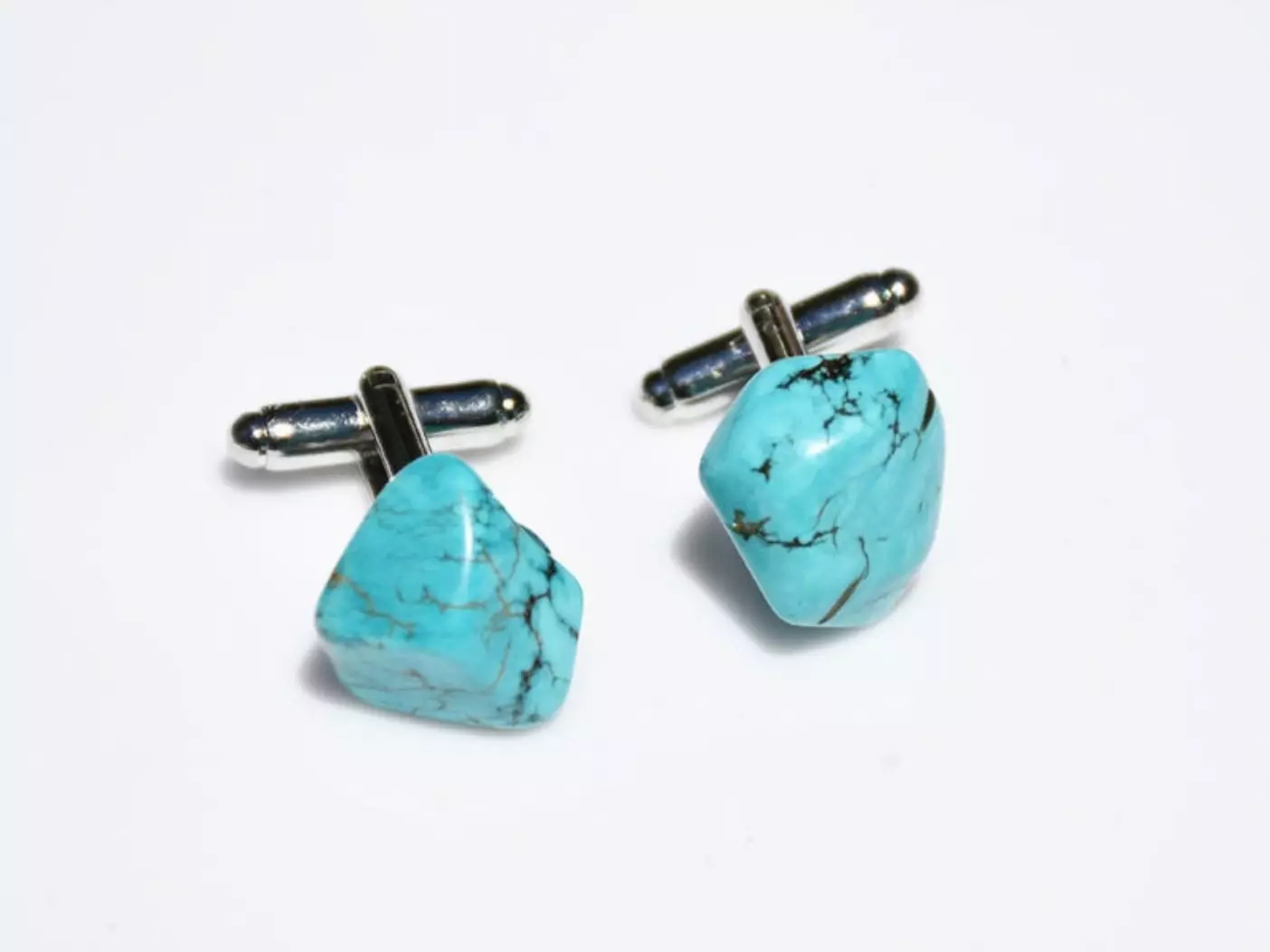 Sagittarius: Is-hagaajinta-Turquoise Cufflinks