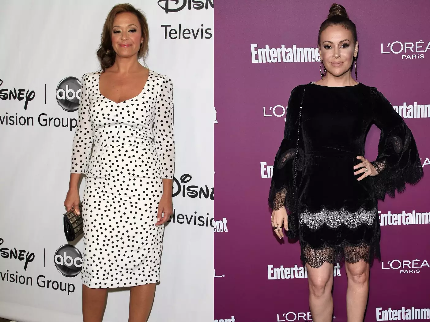 Alyssa Milano Posts Throwback Pic of Lea Remini, O Ona Foliga e Le'i Suia!