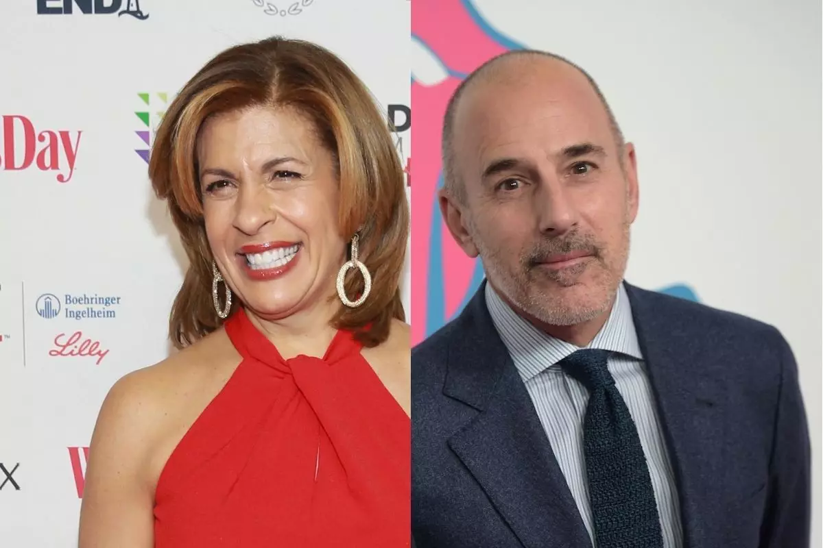 Hoda Kotb bliver angiveligt 'vennlig' med Matt Lauer efter at have slået op med forlovede, siger Insider