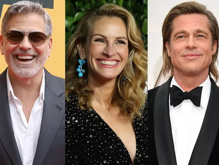 George Clooney i Brad Pitt es barallen per Julia Roberts?